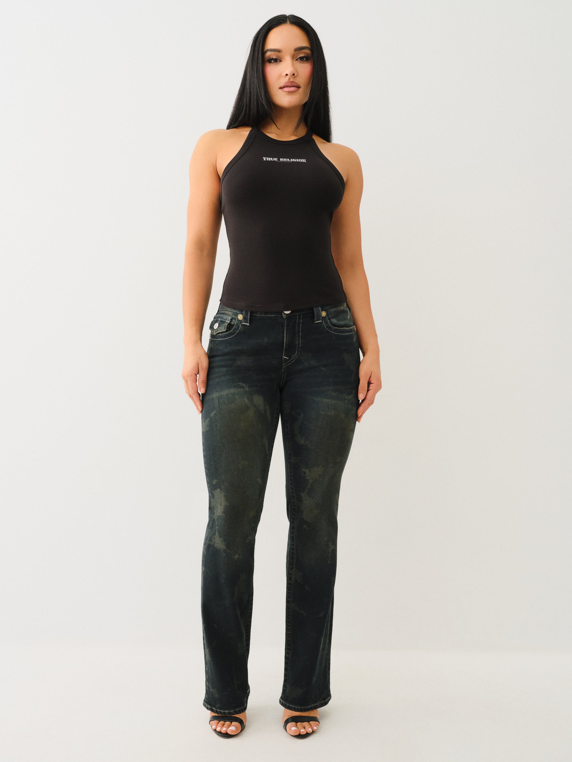 True Religion Og Srs Halter Tank Jet Black – AL Capone Premium