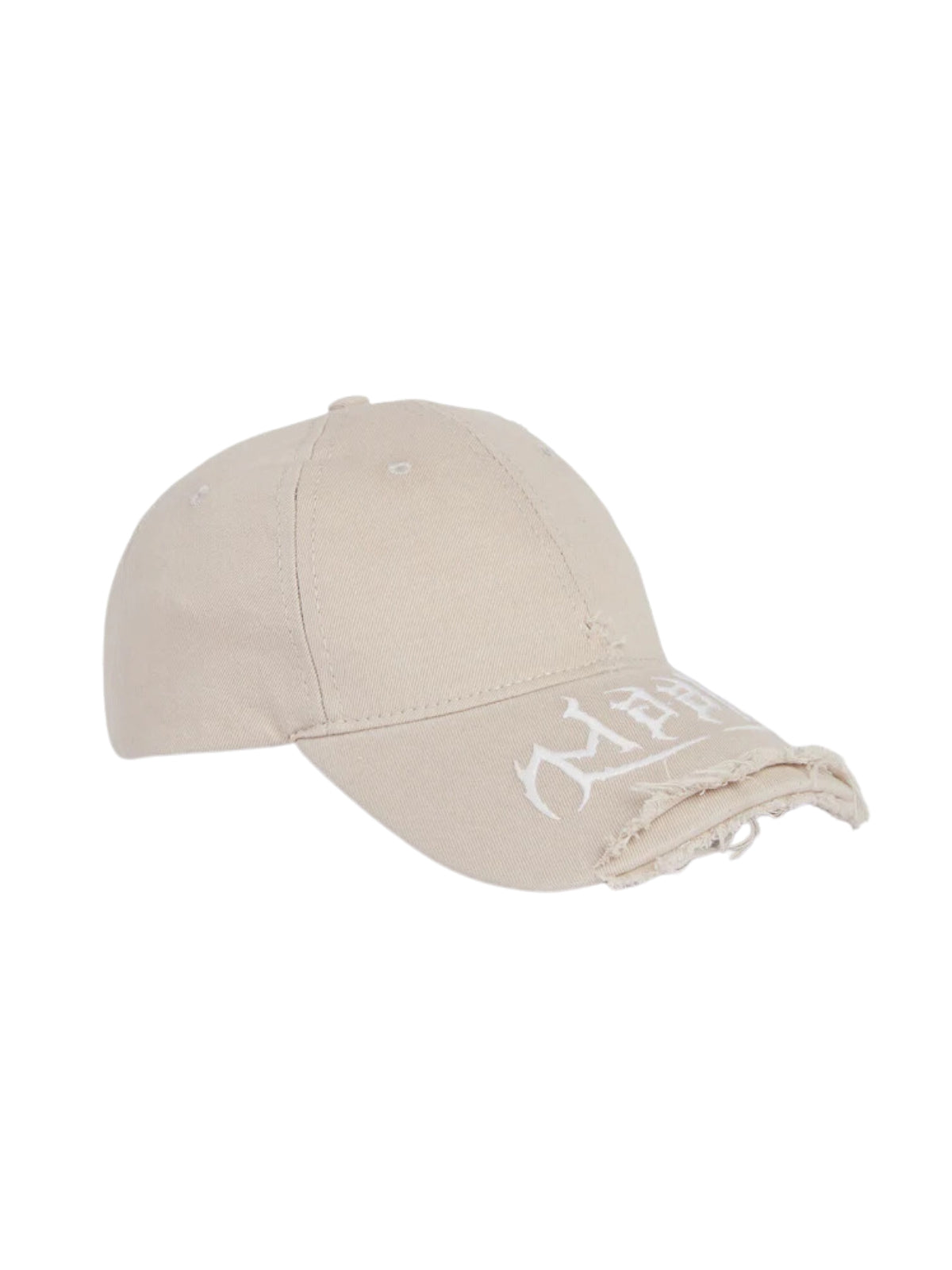 Msgm Cap Logo Beige - AL Capone Premium