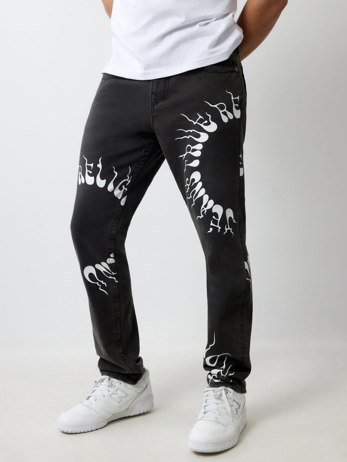 True Religion Dark Society Rocco Sn Flp 32in Medley Black Wash – AL ...