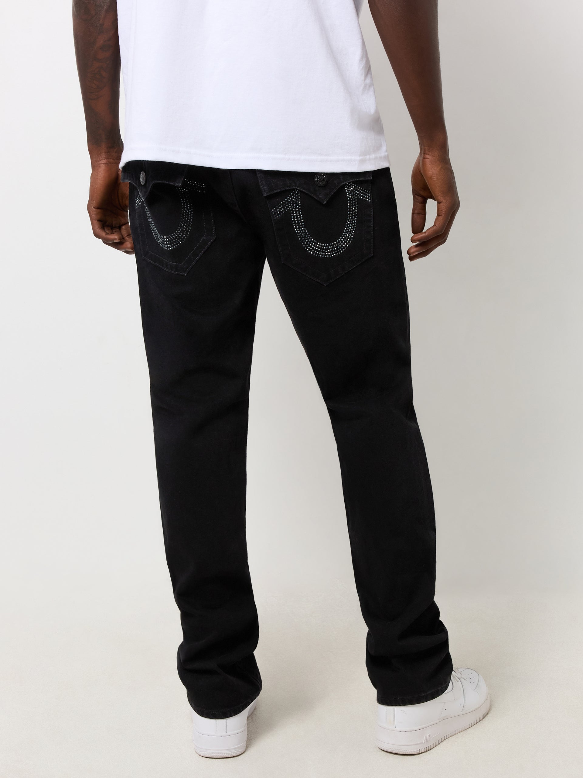 True Religion Ricky Sn Flap Crystal Logo 2Sb Black Rinse – AL Capone ...