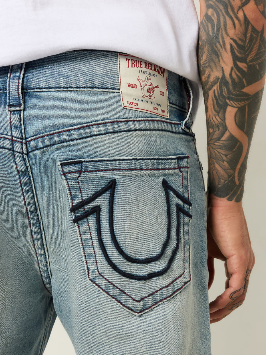 True Religion Geno Sn No Flap Raised Logo Cameo Light Wash – AL Capone ...