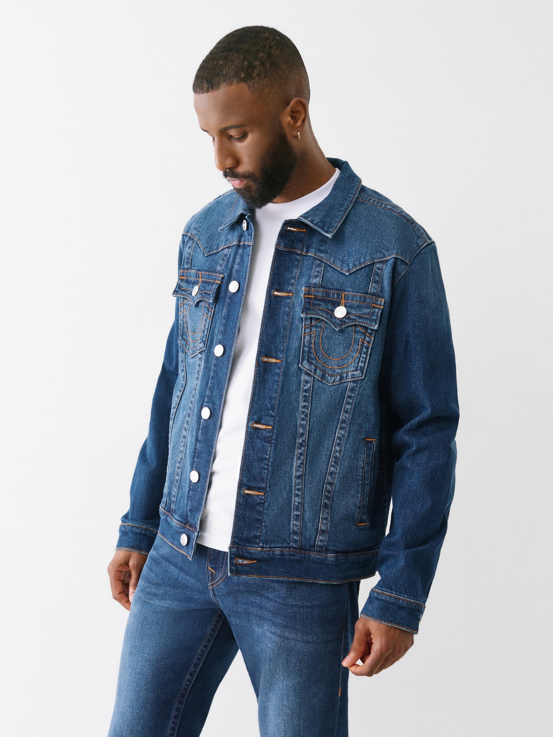 True Religion Jimmy Jacket Sn Damon Dark Wash – AL Capone Premium