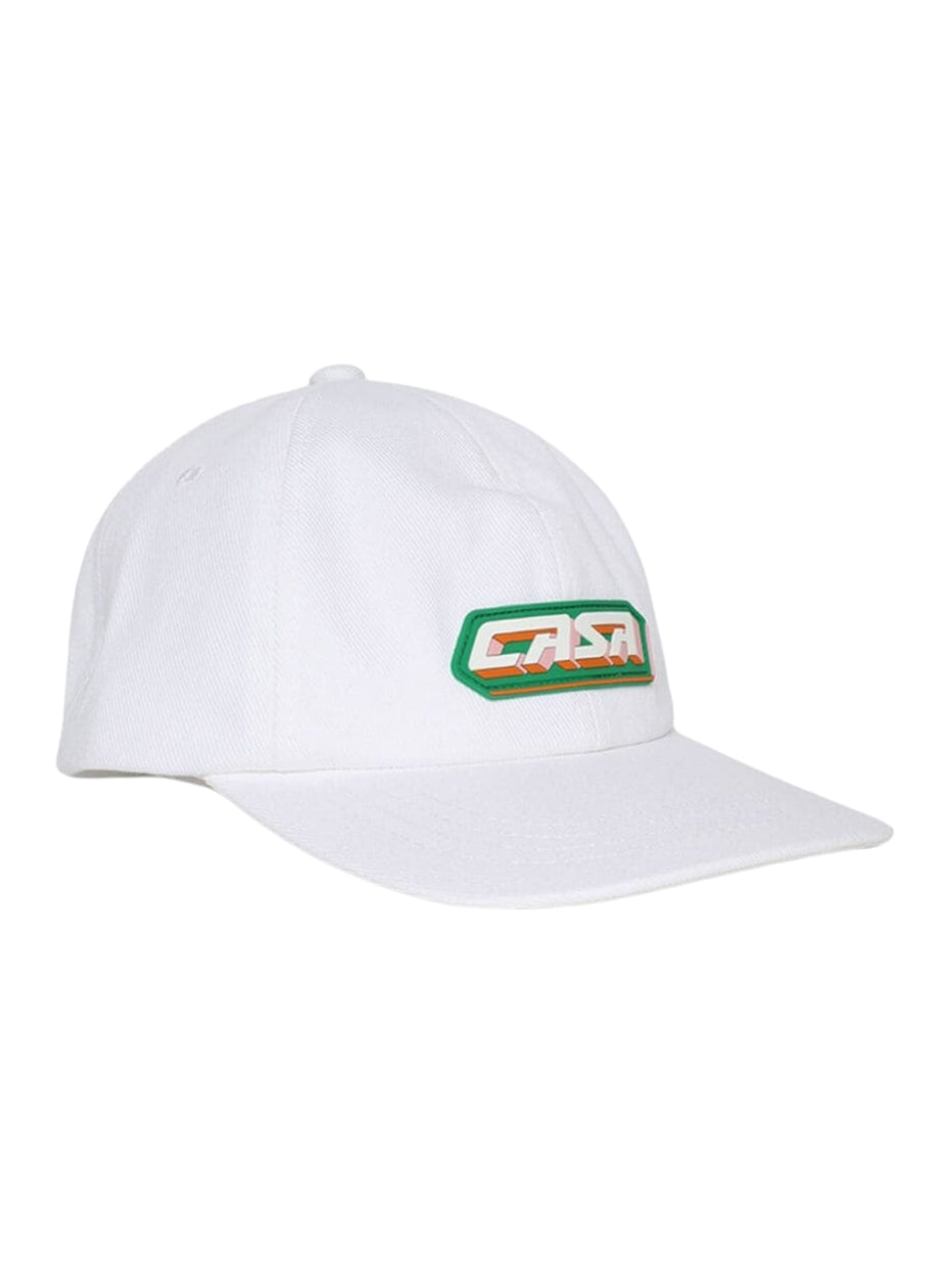 Casablanca Cap Casa Racing Patch White - AL Capone Premium