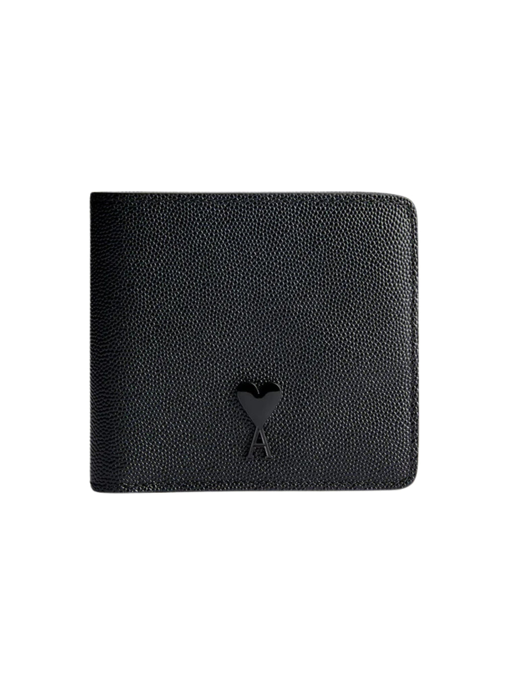 Ami Wallet Folded Logo Black - AL Capone Premium