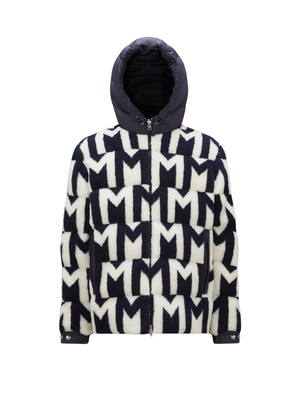 Moncler Jacket Mondego Monogram Black-White - AL Capone Premium