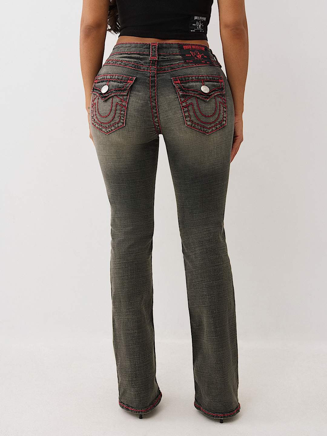 True Religion Jeans Becca Mr Cut Flap Sup T Compass Trail - AL Capone ...