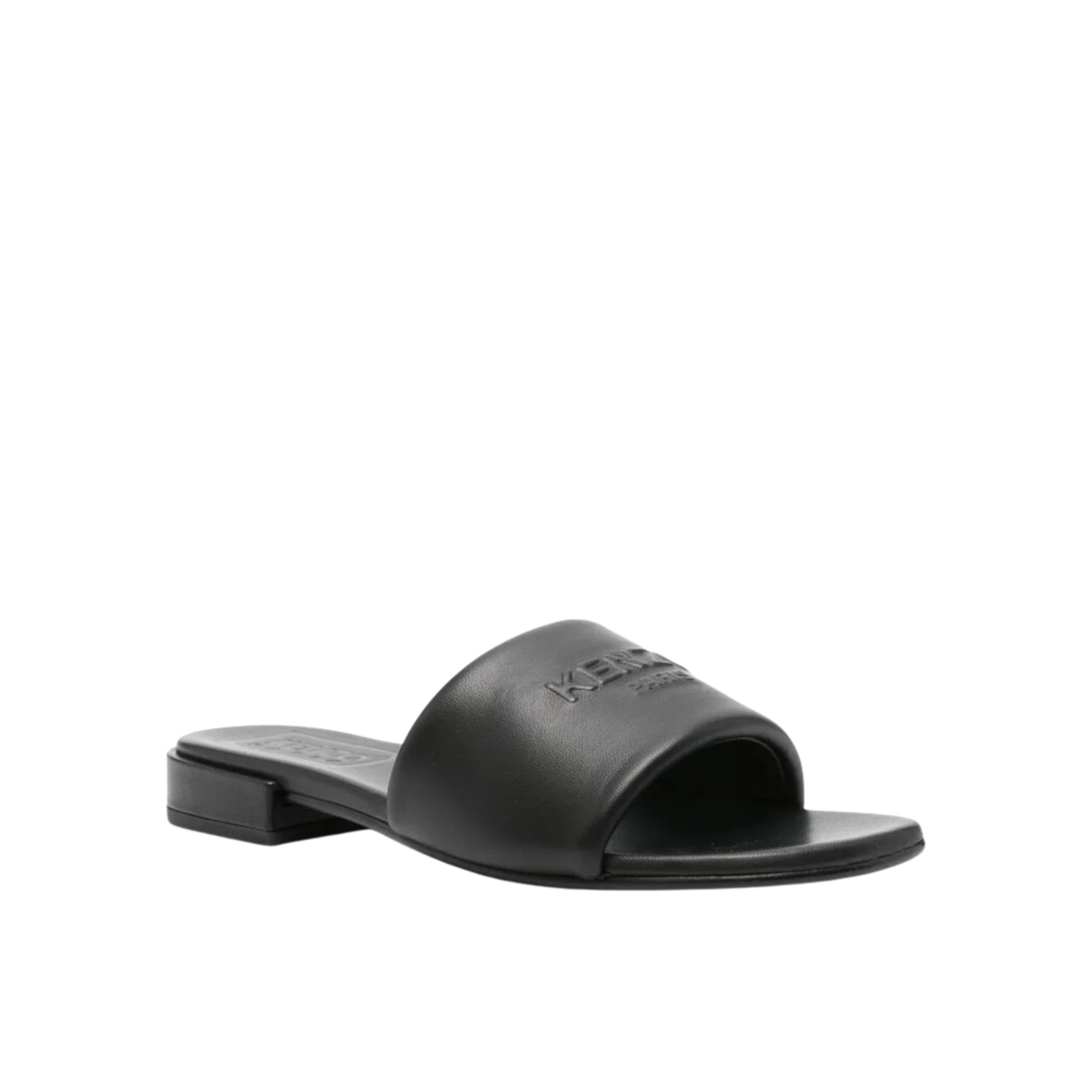 Kenzo Sandal Logo Black - AL Capone Premium