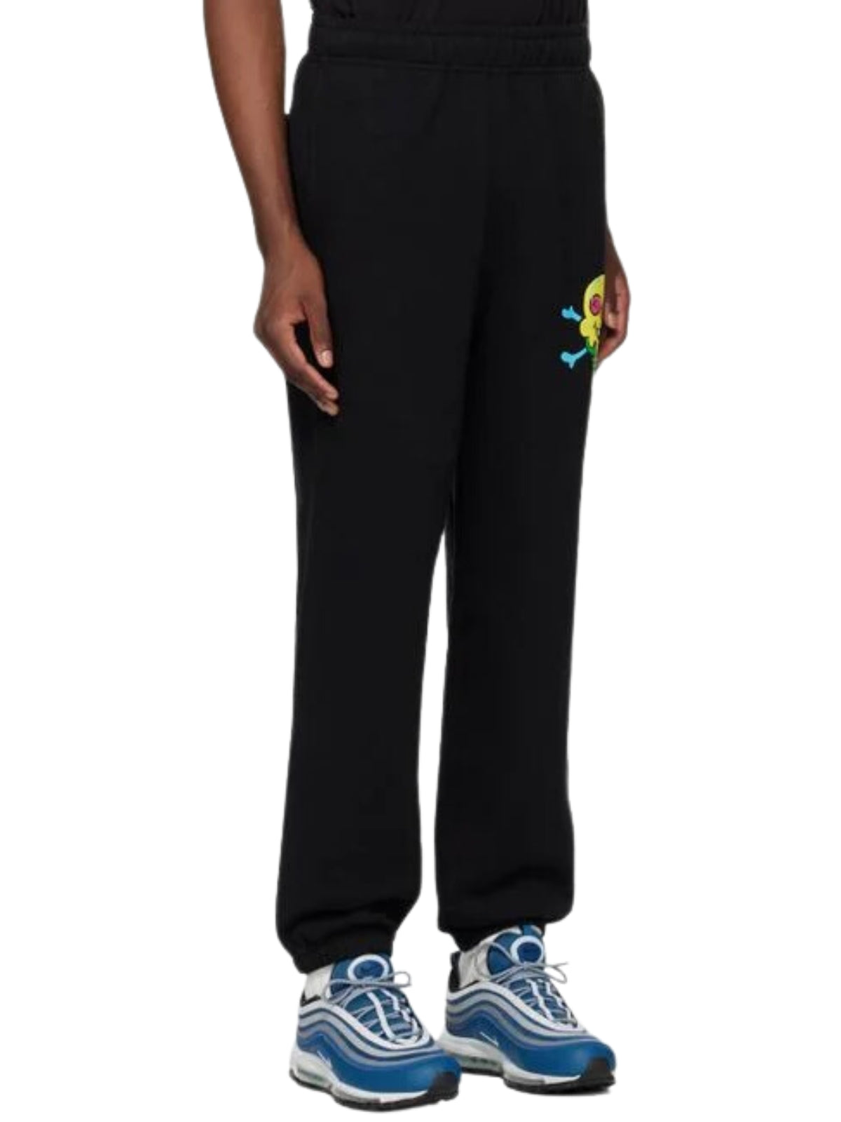 Ice-Cream Track Pants Cones & Bones Black - AL Capone Premium