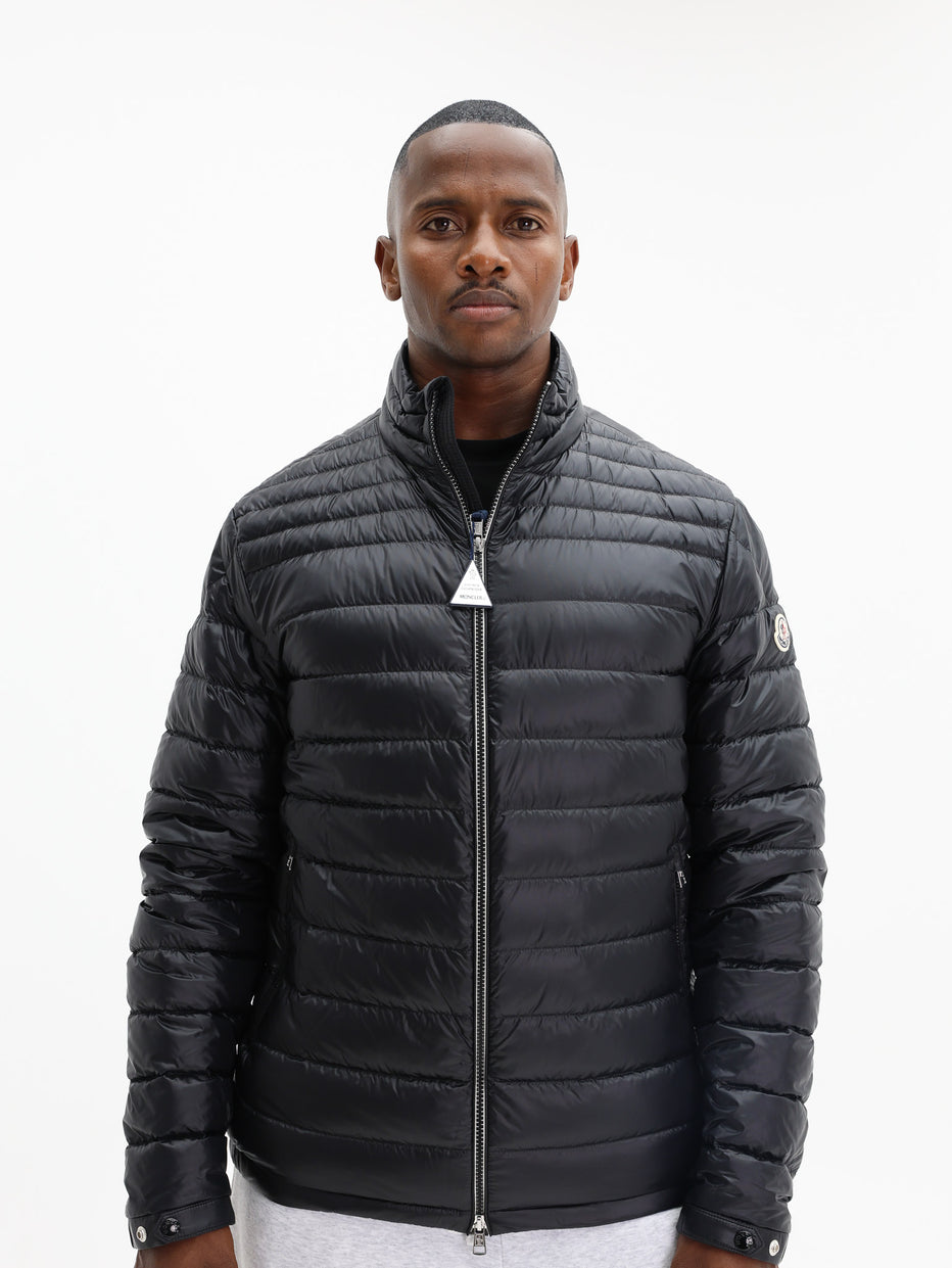 Moncler Jacket Arnique Logo Black - AL Capone Premium
