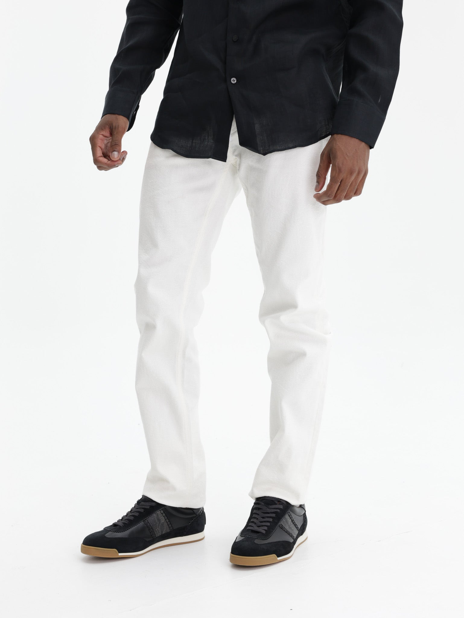 Etro Pants Roma Denim White - AL Capone Premium
