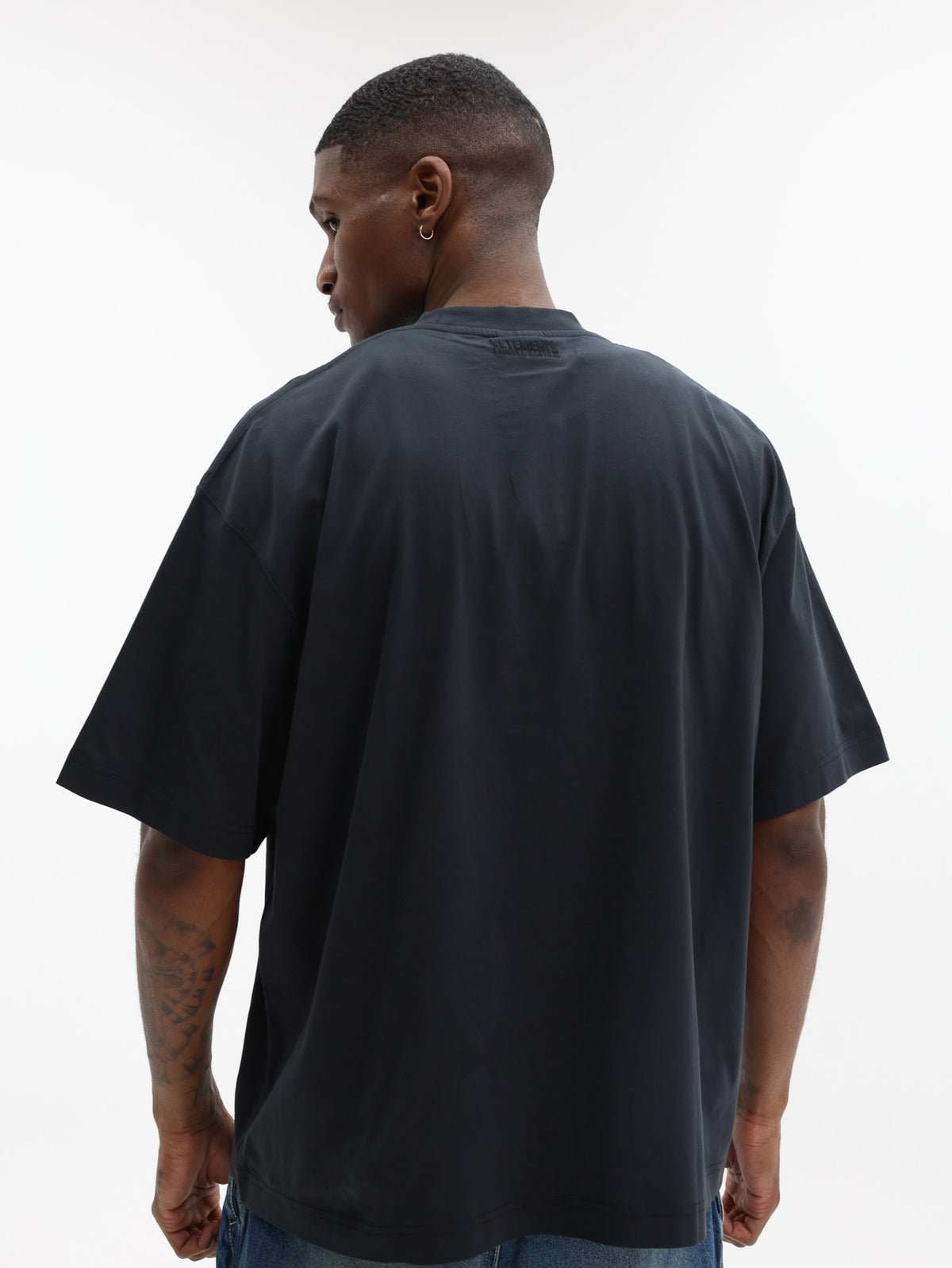 Vetements T-Shirt Bats Logo Regular Black - AL Capone Premium