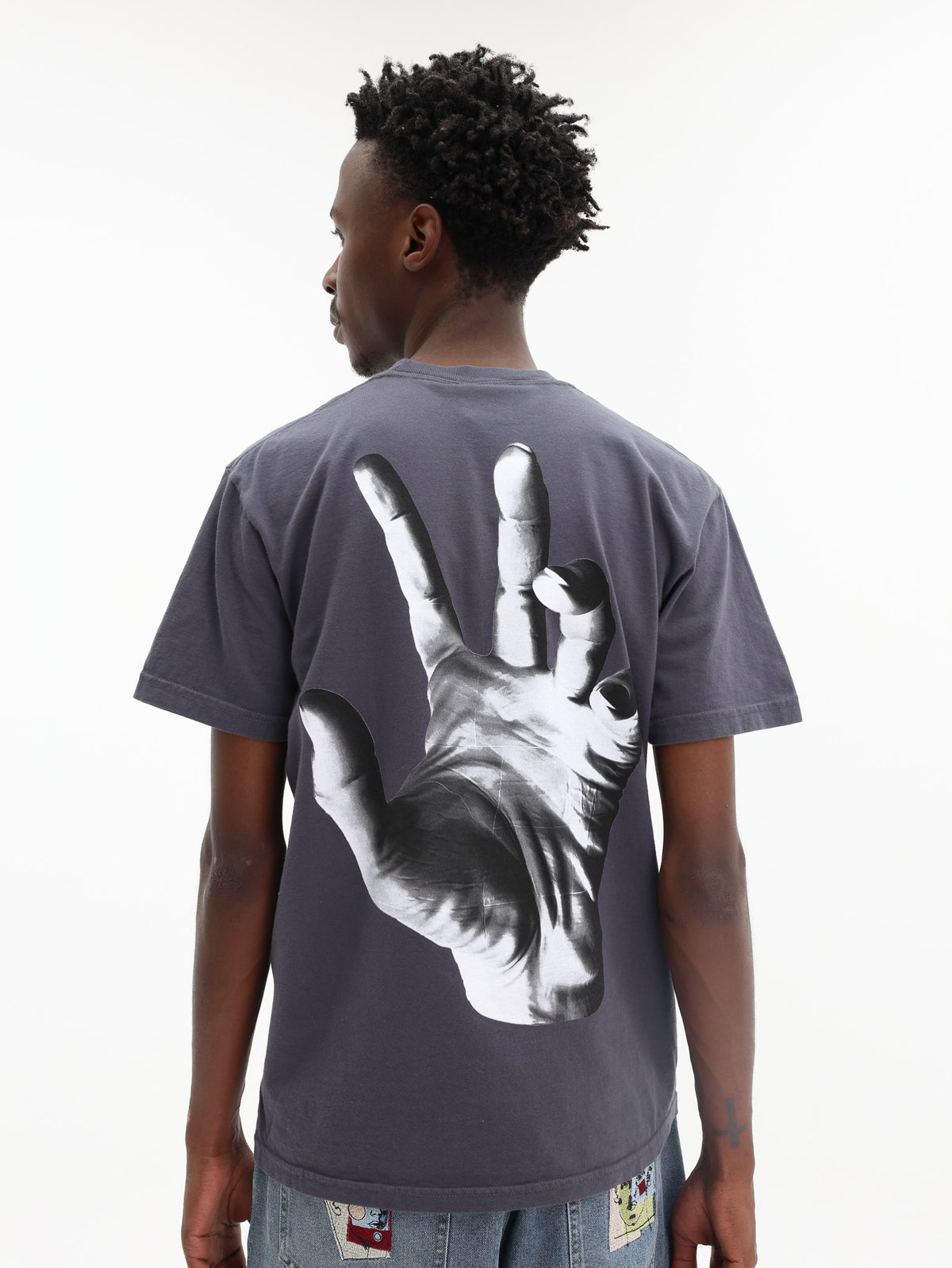 Kidsuper T-Shirt Puppet Hand Black - AL Capone Premium