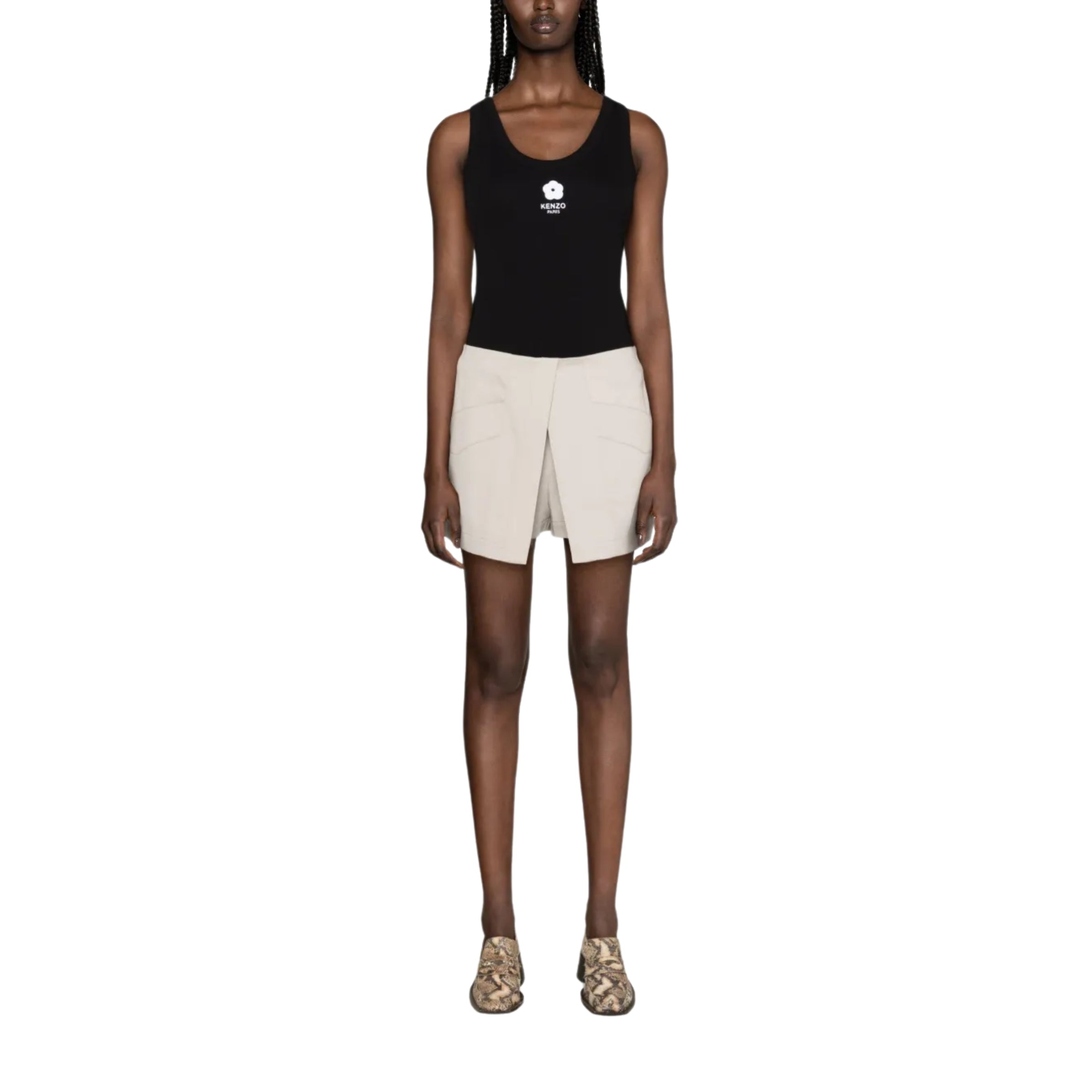 Kenzo Tank Ladies Logo Black – AL Capone Premium