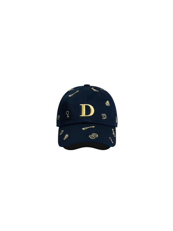 Drole De Monsieur Cap Allover Print Dice Navy – AL Capone Premium