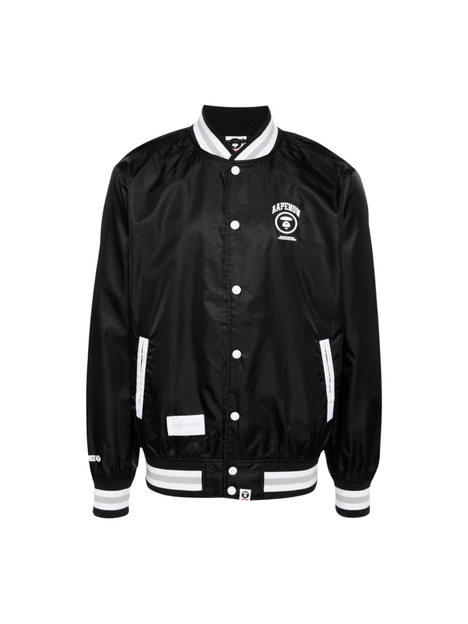 Aape Jacket Logo Black-White – AL Capone Premium