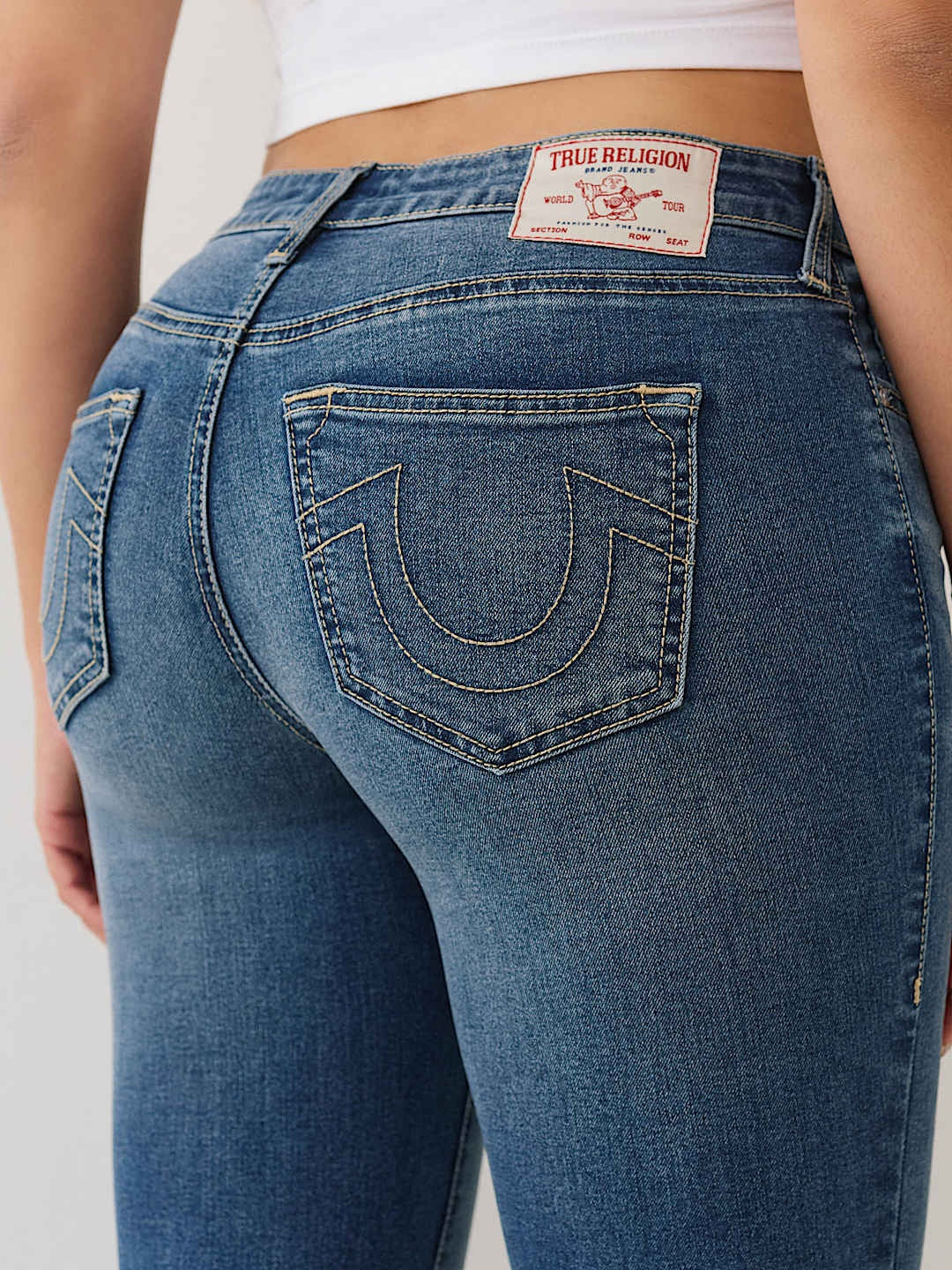 True Religion Jeans Becca Sn Mr Cuff Cut Medium Spiced Orchard Wash ...