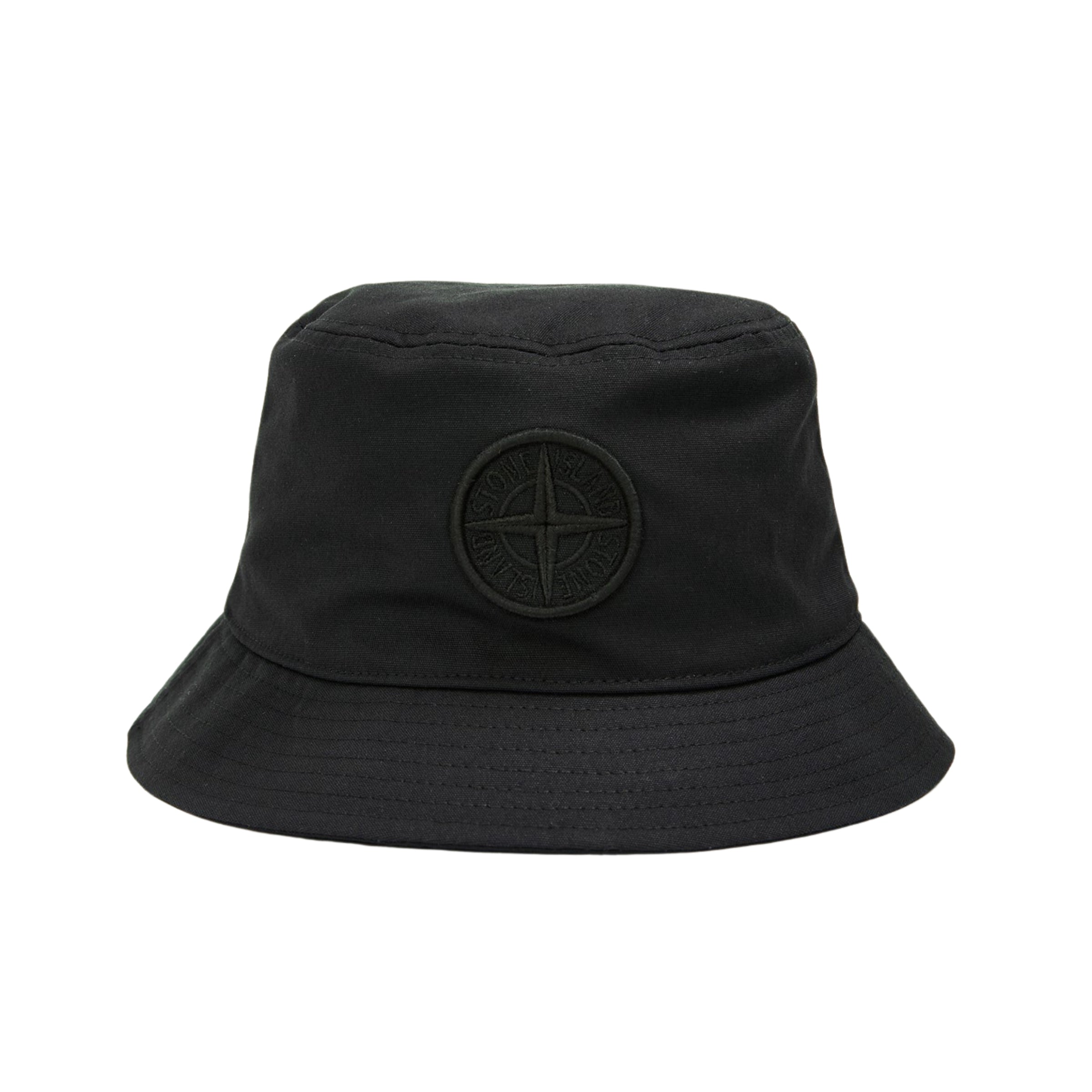 Stone Island Bucket Hat Logo Black – AL Capone Premium