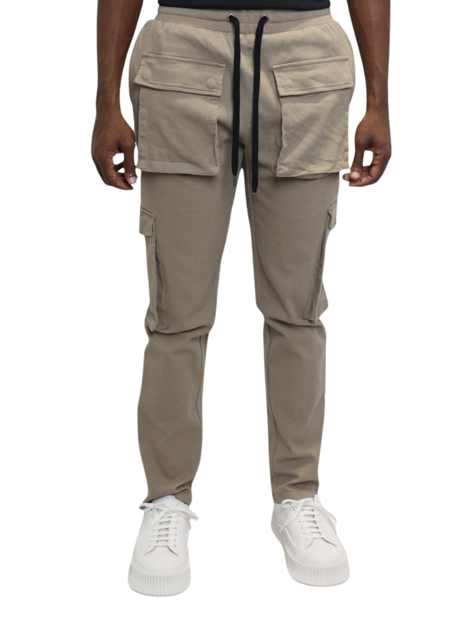 Capone Cargo Pants Relaxed Cement – AL Capone Premium