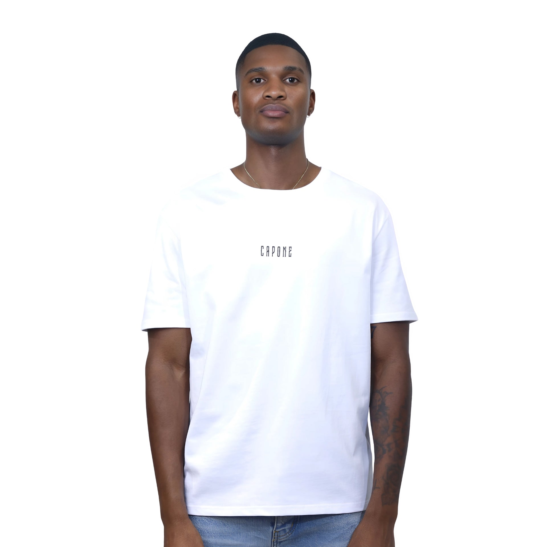 Capone T-Shirt City Portrait White – AL Capone Premium
