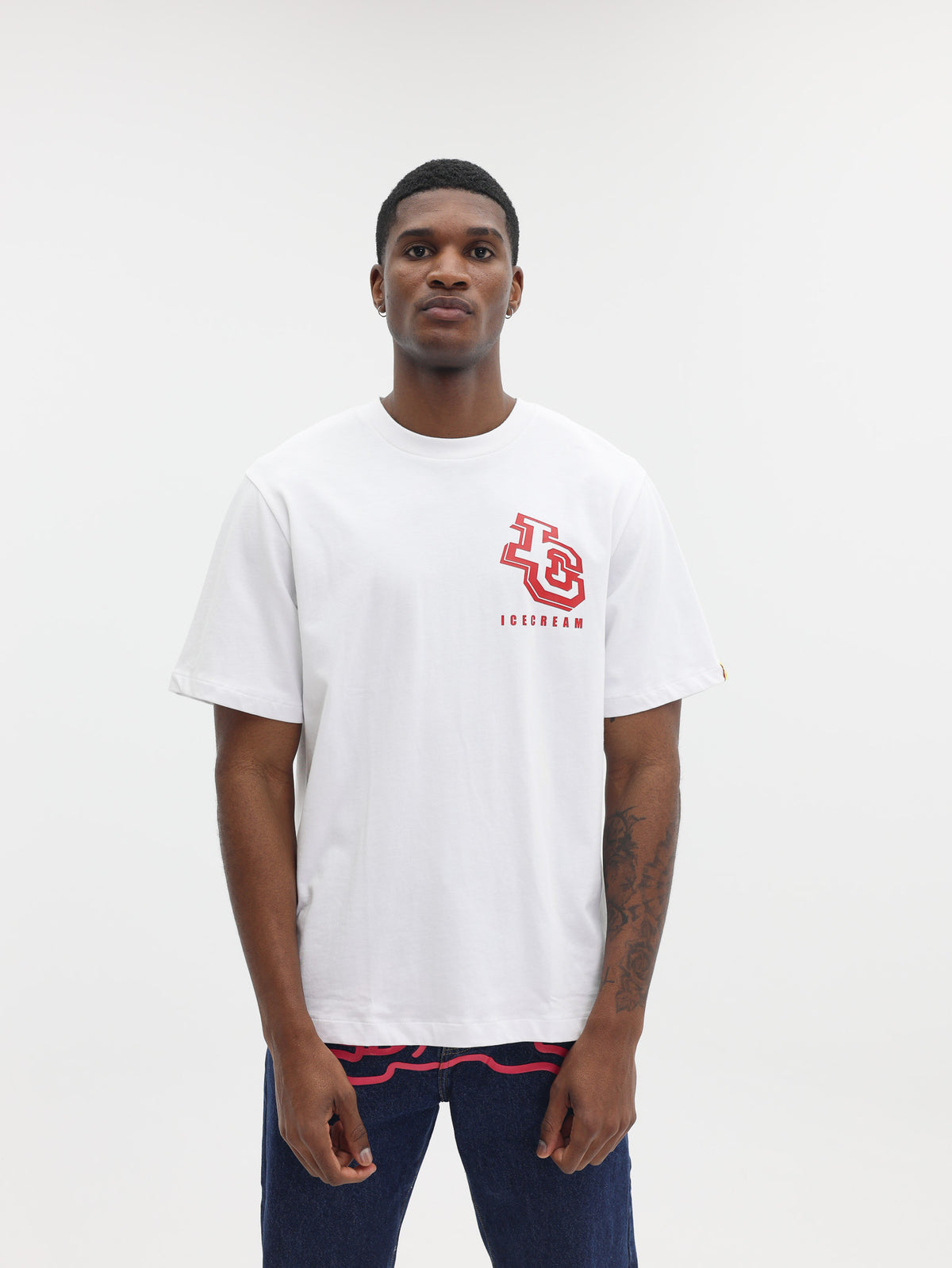 Ice Cream Workwear T-Shirt White - AL Capone Premium