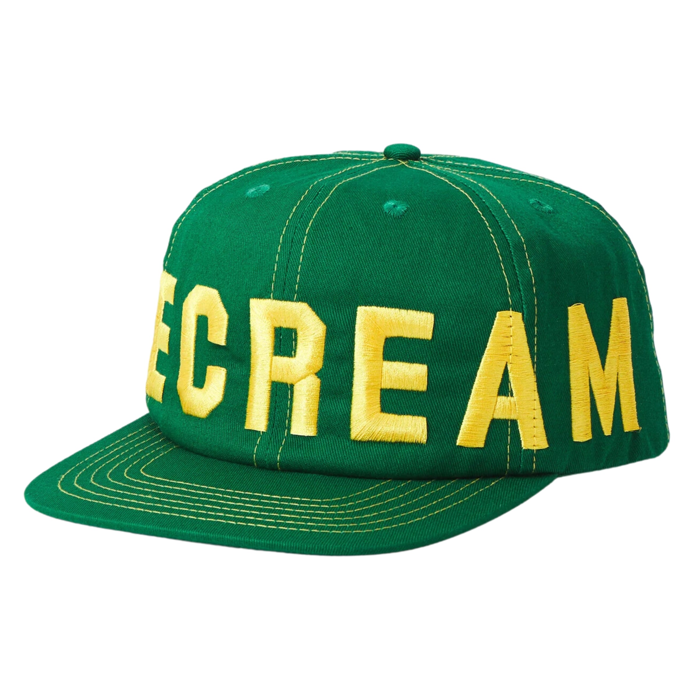 Ice-Cream Cap Flat Brim Logo Green – AL Capone Premium