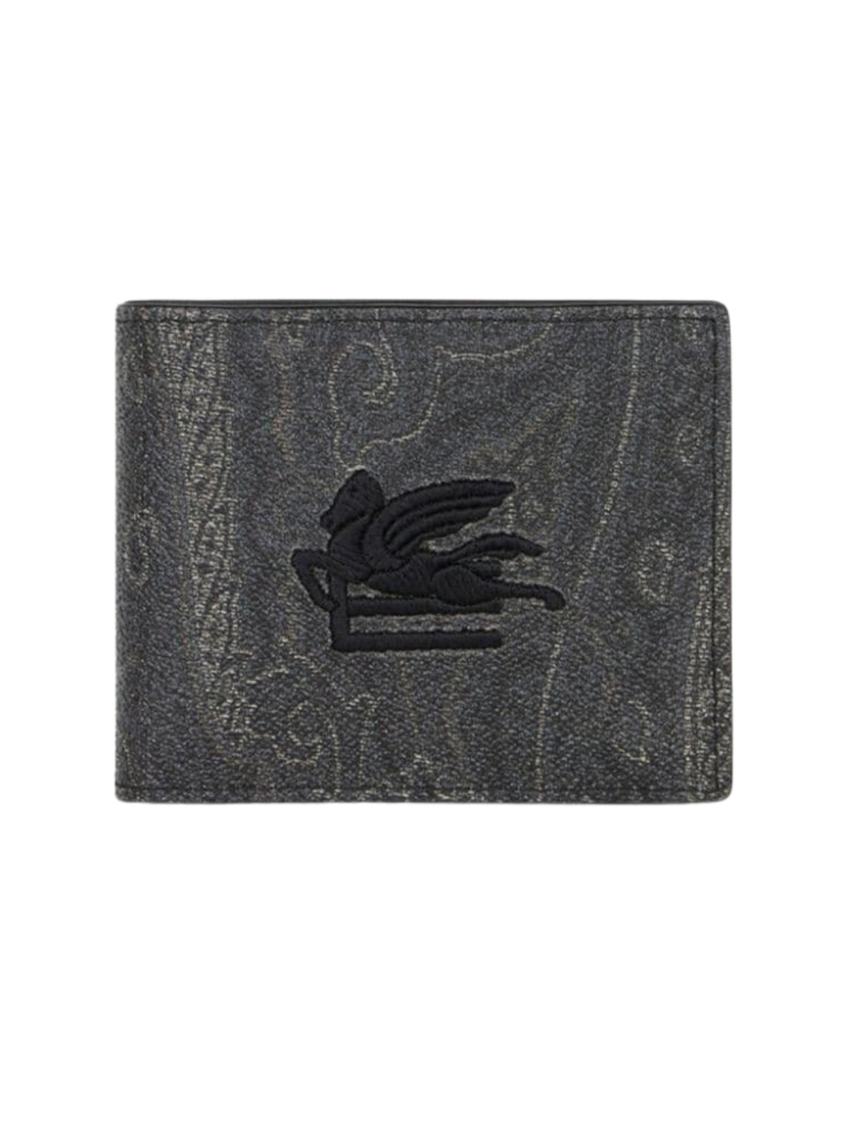 Etro Wallet Arnica And Leather Logo Grey – AL Capone Premium